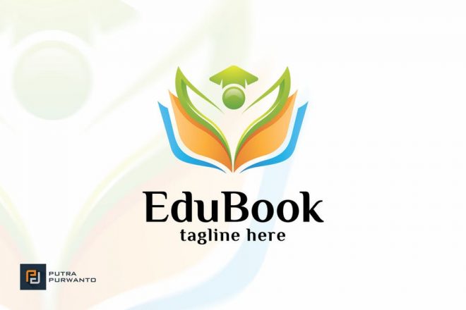 21+ Creative Book Logo Design Templates Download - Graphic Cloud