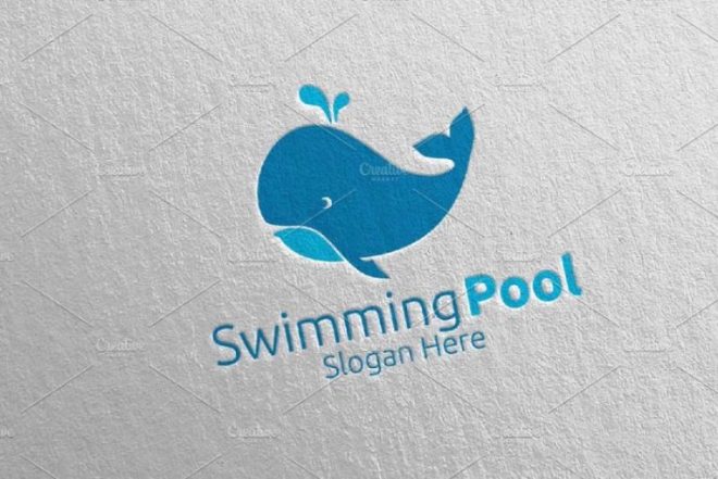 20+ Pool Logo Design Templates AI PSD Download - Graphic Cloud