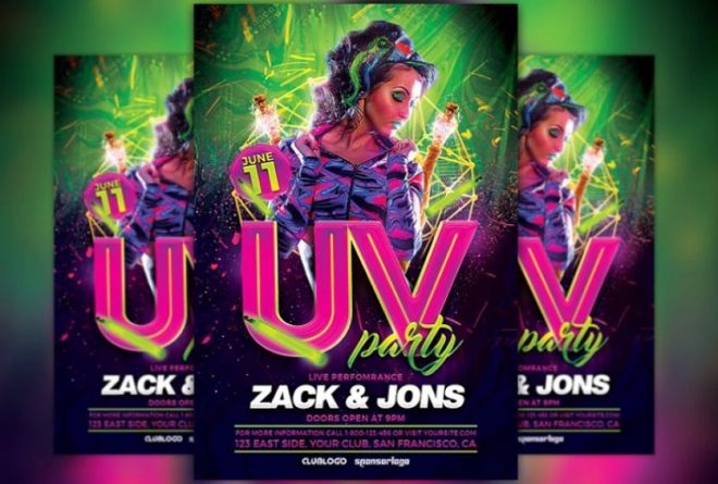 18+ Best Rave Flyer Template PSD Download - Graphic Cloud