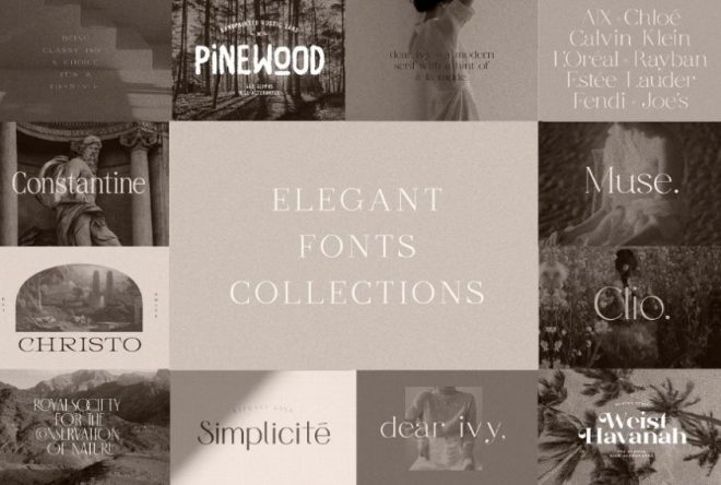 21+ Best Elegant Fonts TTF OTF and WOFF Download - Graphic Cloud