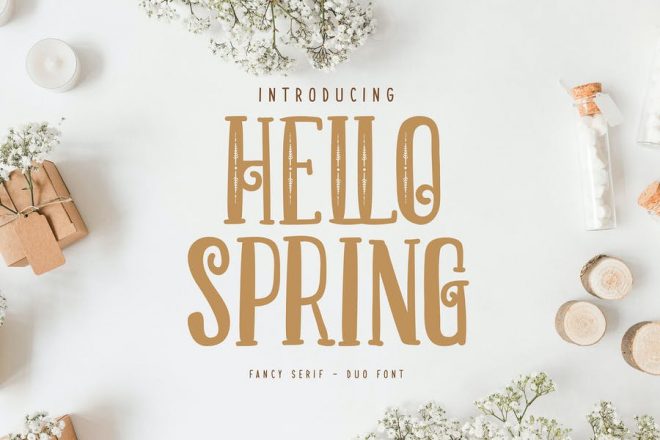 20+ Best Spring Fonts TTF and OTF Download - Graphic Cloud