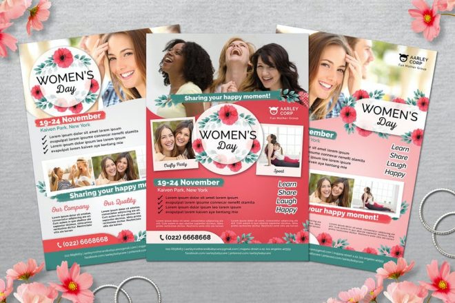 21+ Best Women's Flyer Templates Download - Graphic Cloud