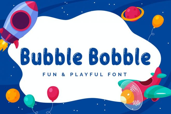 21+ Best Bubble Fonts TTF and OTF Download - Graphic Cloud