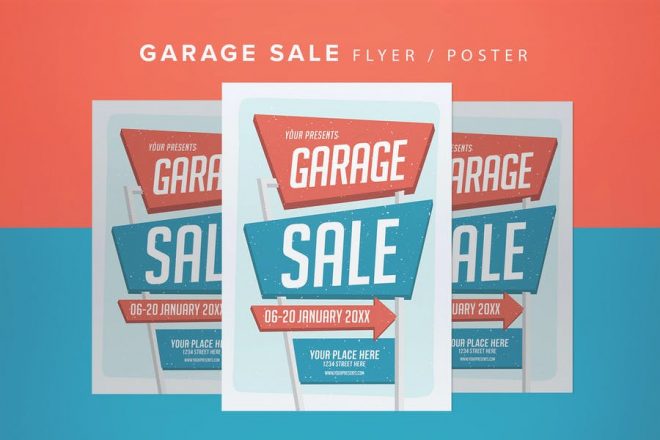 15+ Best Garage Sale Flyer Templates Download - Graphic Cloud