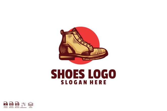 20+ Best Shoe Logo Design Template Download - Graphic Cloud