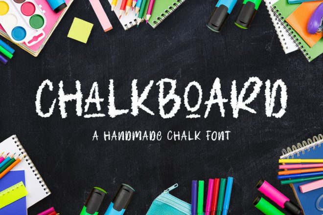 15+ Best Chalk Fonts TTF and OTF Download - Graphic Cloud