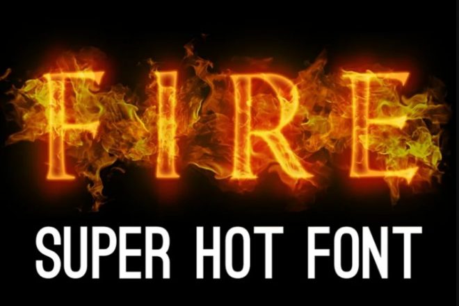 15+ Best Fire Fonts TTF and OTF Download - Graphic Cloud