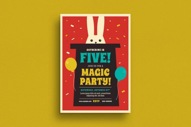 21+ Best Magic Show Flyer Template Downloads - Graphic Cloud