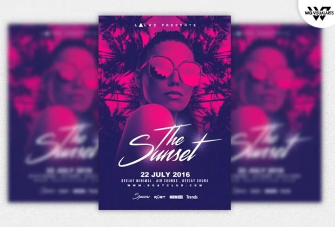 15+ Best Miami Night Flyer Template Download - Graphic Cloud