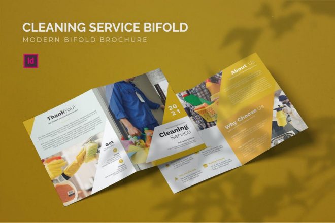 15+ Cleaning Company Brochure Template Download - Graphic Cloud