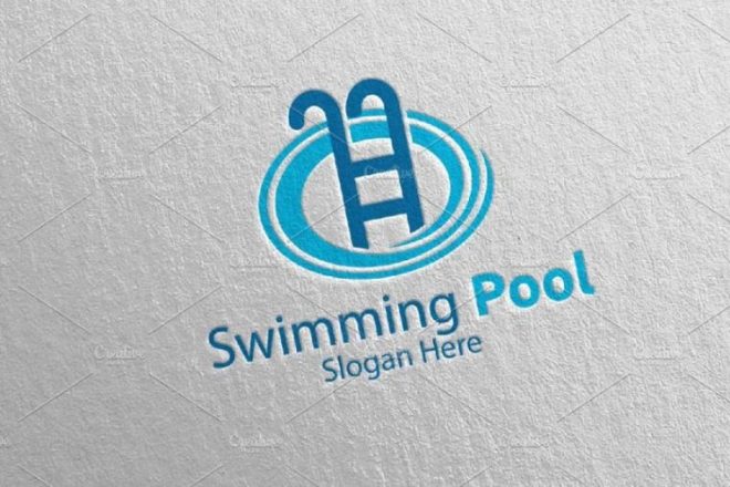 20+ Pool Logo Design Templates AI PSD Download - Graphic Cloud