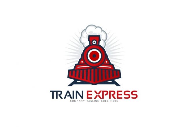 15+ Best Train Logo Design Templates Download - Graphic Cloud