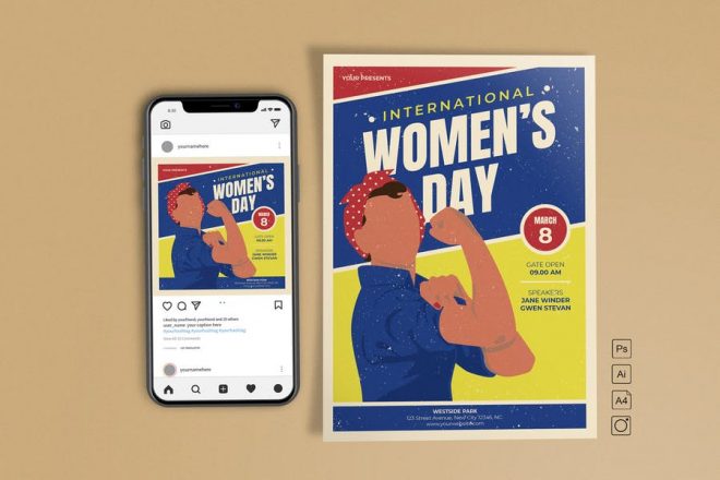 21+ Best Women's Flyer Templates Download - Graphic Cloud