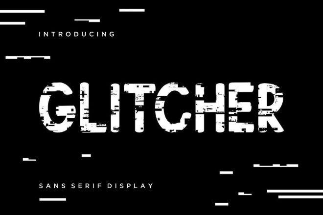 21+ Best Glitch Fonts TTF and OTF Download - Graphic Cloud
