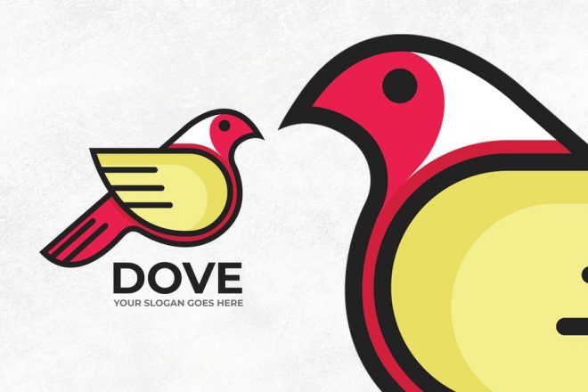 21+ Best Dove Logo Design Templates Download - Graphic Cloud