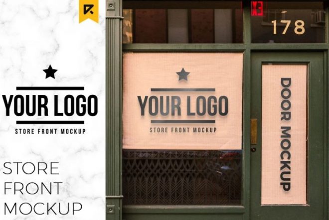 20+ Best Storefront Mockup PSD Download - Graphic Cloud