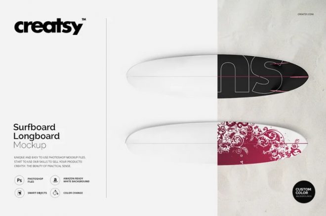 11+ Best Surfboard Mockup PSD Download - Graphic Cloud
