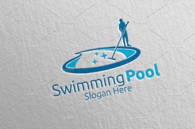 20+ Pool Logo Design Templates AI PSD Download - Graphic Cloud