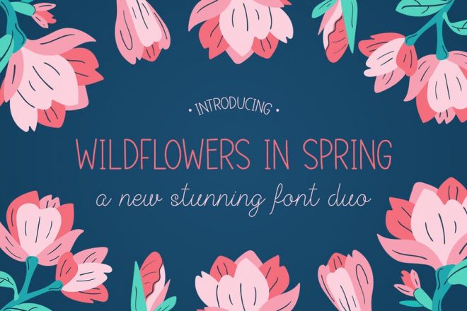 20+ Best Spring Fonts TTF and OTF Download - Graphic Cloud
