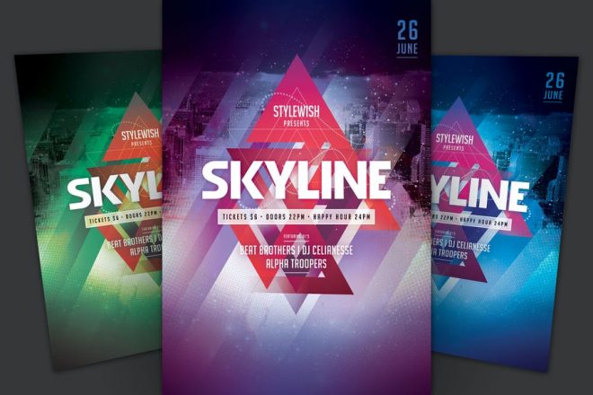 18+ Best Rave Flyer Template PSD Download - Graphic Cloud