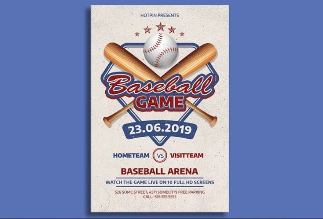 21+ Best Baseball Night Flyer Template Download - Graphic Cloud