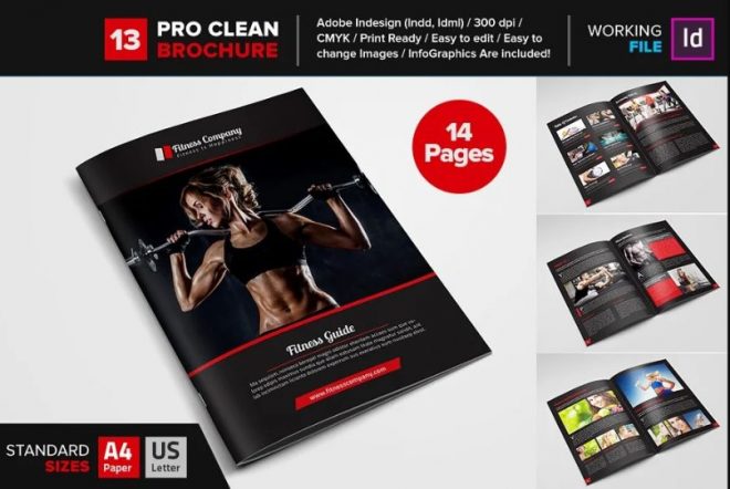 20+ Best Gym Brochure Template Downloads - Graphic Cloud