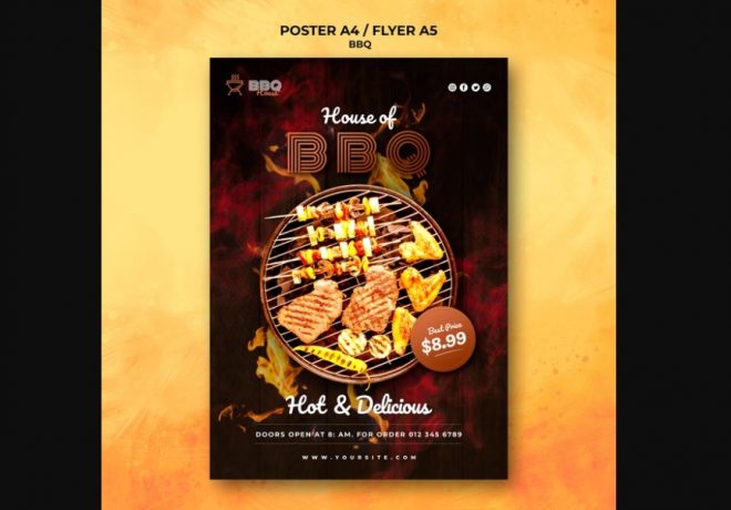 15+ Free Grill Restaurant Flyer Templates Download - Graphic Cloud