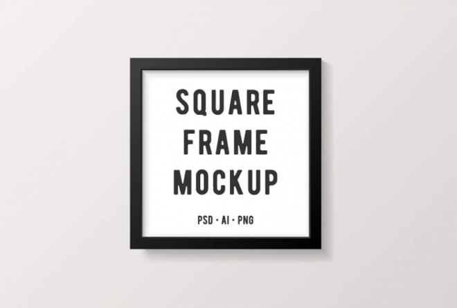 25+ Free Square Frame Mockup PSD Download - Graphic Cloud