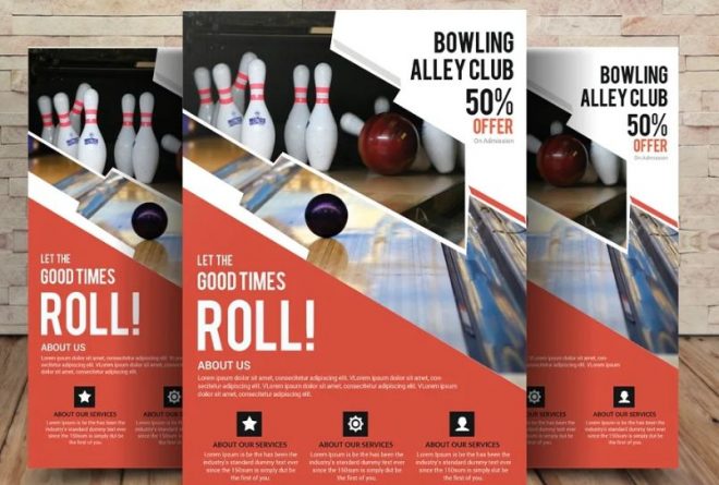 22+ Free Bowling Flyer Template PSD Download - Graphic Cloud