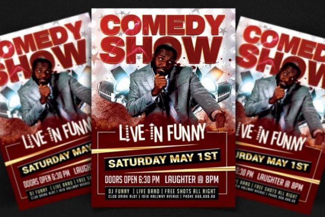 21+ Free Comedy Show Flyer Template Download - Graphic Cloud