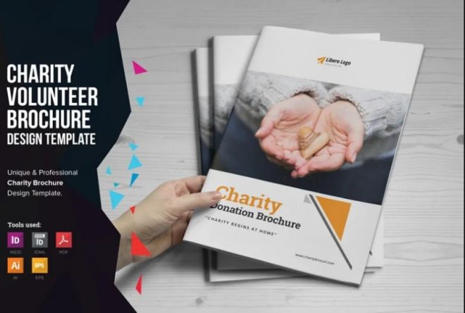14+ Creative Charity Brochure Template Design Download - Graphic Cloud