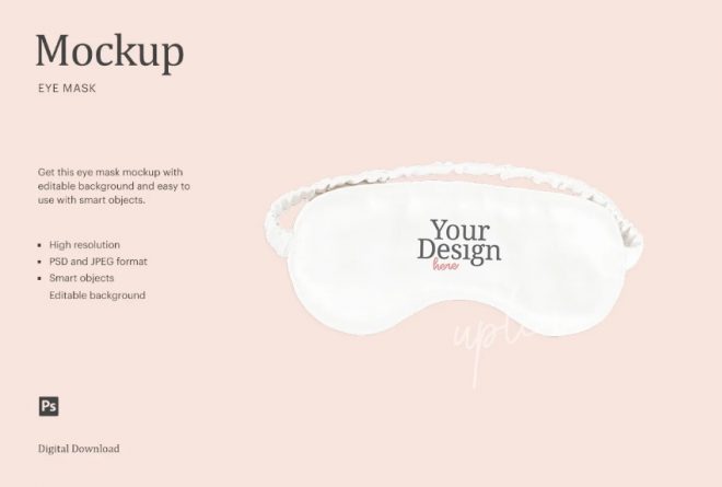 15+ Free Eye Mask Mockup PSD Download - Graphic Cloud