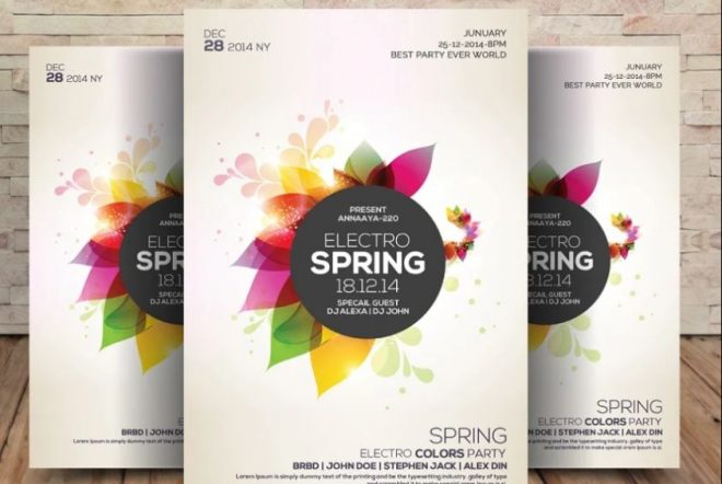 21+ Free Spring Flyer Template Design Download - Graphic Cloud