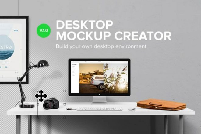 21+ Free Desktop Mockup PSD Downloads - Graphic Cloud