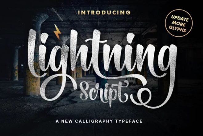 10+ Free Lightning Fonts TTF and OTF Download - Graphic Cloud
