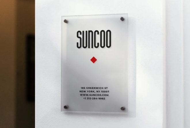 25+ FREE Entrance Logo Mockup PSD Download - Graphic Cloud