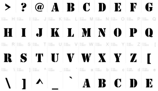 21+ FREE Army Fonts TTF and OTF Download - Graphic Cloud