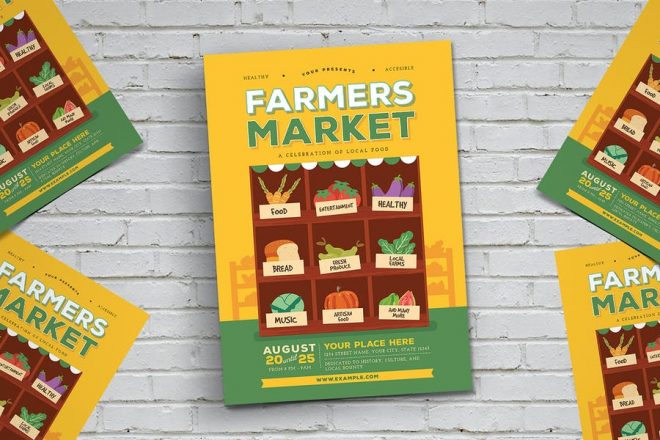 11+ Free Flea Market Flyer Template Download - Graphic Cloud