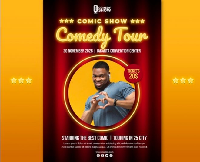 21+ Free Comedy Show Flyer Template Download - Graphic Cloud