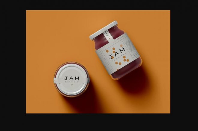 25+ Free Jam Jar Mockup PSD Branding Download - Graphic Cloud