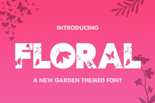 15+ Free Floral Fonts TTF and OTF Download - Graphic Cloud