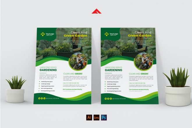 21+ Free Landscaping Flyer Templates Download - Graphic Cloud