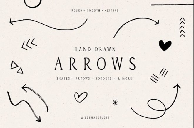 11+ Creative Arrow Fonts TTF and OTF Download - Graphic Cloud