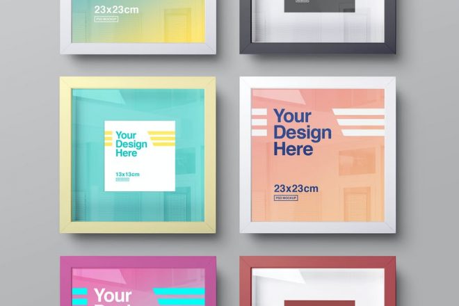 25+ Free Square Frame Mockup PSD Download - Graphic Cloud