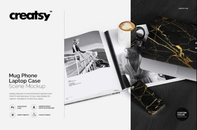 19+ Best Laptop Sleeve Mockup PSD ( Free & Premium )