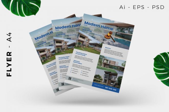 11+ Creative Auction Flyer Template PSD Downloads - Graphic Cloud