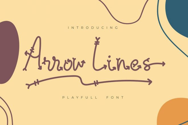 11+ Creative Arrow Fonts TTF and OTF Download - Graphic Cloud
