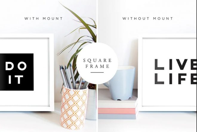 25+ Free Square Frame Mockup PSD Download - Graphic Cloud