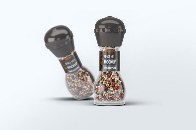 12+ Creative Spices Jar Mockup PSD Downloads - Graphic Cloud