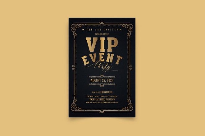 21+ FREE VIP Flyer Template PSD Download - Graphic Cloud